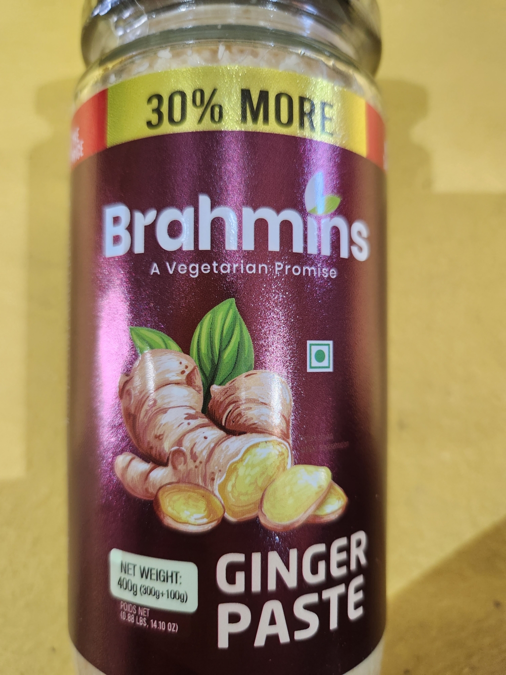 Brahmins ginger paste 400g – S-Mart Australia